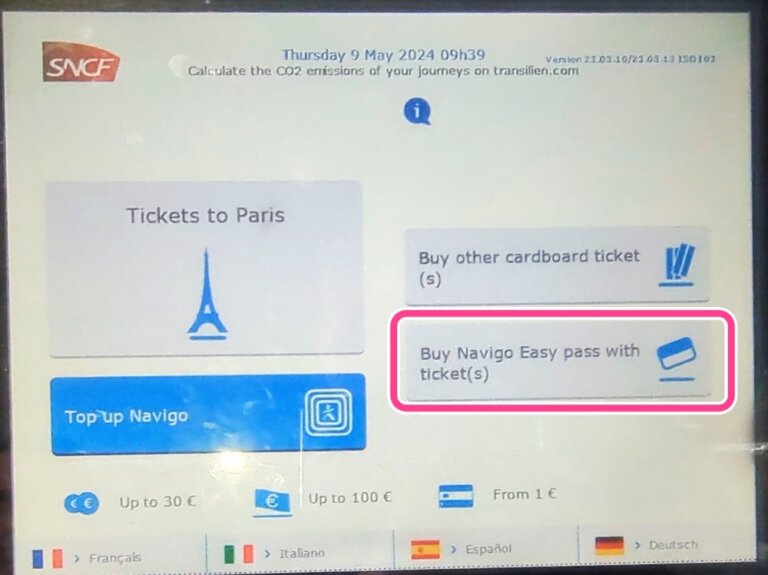 【パリ】「ナヴィゴ・イージー」(Navigo Easy)を分かりやすく解説 – 買い方、チャージ、メリット・デメリット